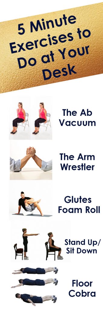 5 Minute Exercises To Do At Your Desk 5 Minute Exercises To Do At Your Desk